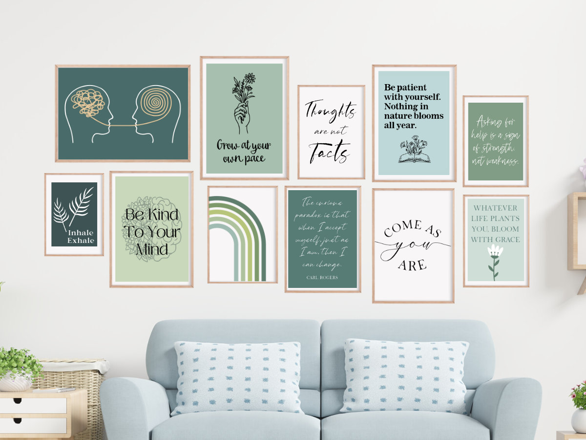 20 School Psychologist Posters Psychology Office Decor Wall Art for ...