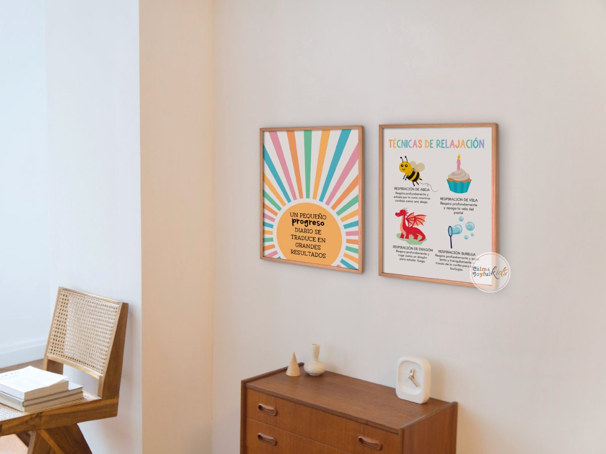 40 Spanish Therapy Poster Psychology Office Decor Counseling School ...