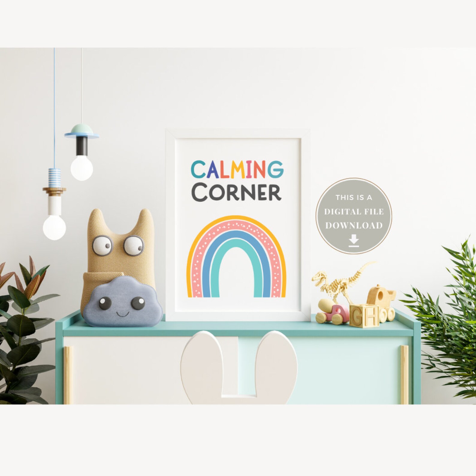 14 Calming Down Corner Decor Sign School Counselor Calm - Etsy