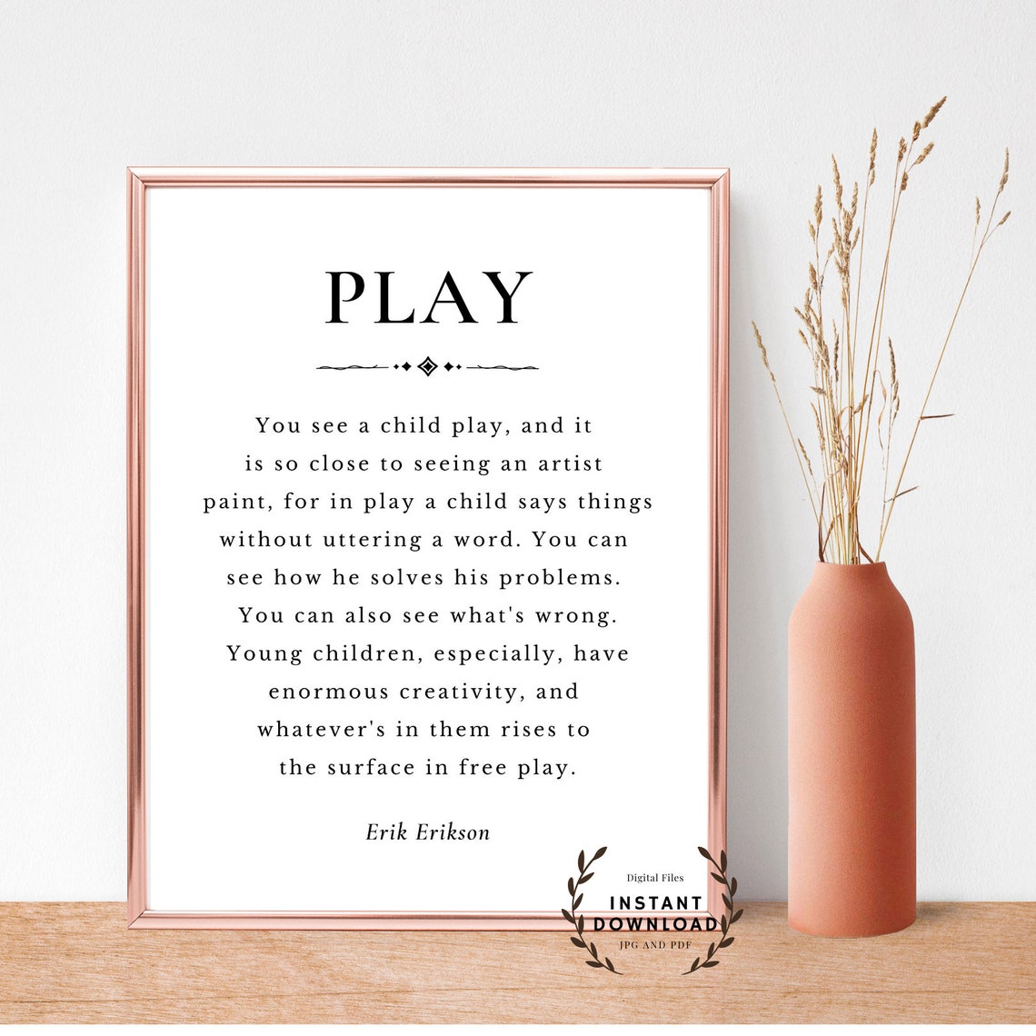 Play Therapy Wall Art Print Poster Kit Child Therapist Office Children ...