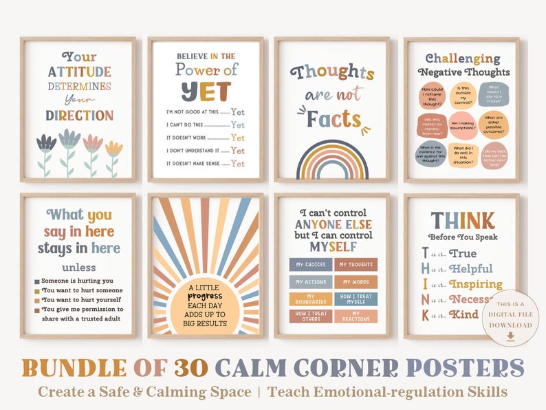 30 Social Worker Office Decor Poster School Psychologist Wall - Etsy