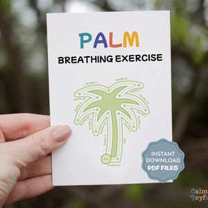 Mindfulness Breathing Exercises Cards for Kids Activities Calming ...