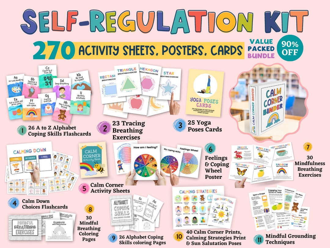 270 Self Regulation Poster SEL Classroom School Counselor - Etsy