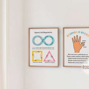 40 Spanish Calm Corner Posters Sign Calming Classroom Decor Bundle ...