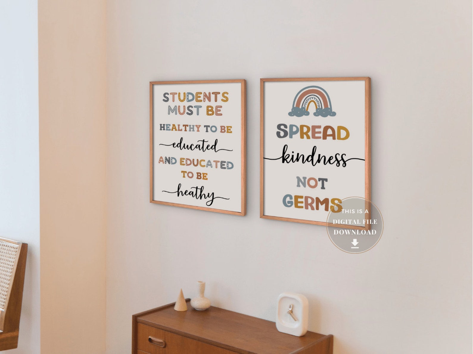 14 School Nurse Office Decor Posters Boho Health Clinic Wall - Etsy
