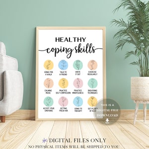 20 Therapist Office Decor Social Worker Posters Therapy Wall Art ...