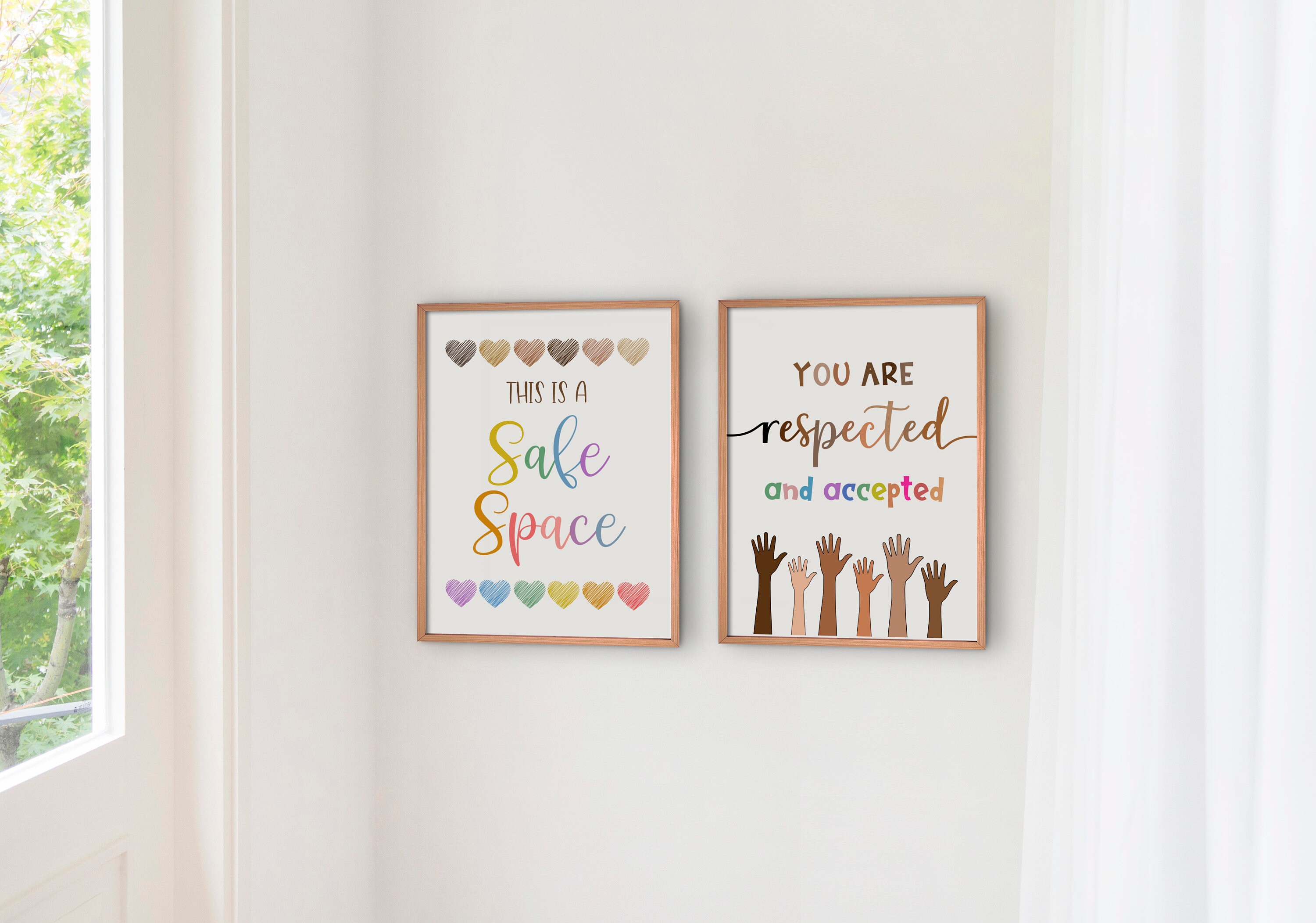 Inclusive School Counselor Office Decor Posters for - Etsy