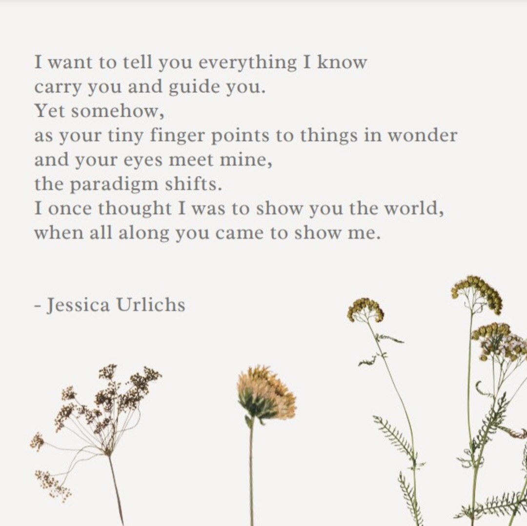 My Everything Poem - Etsy