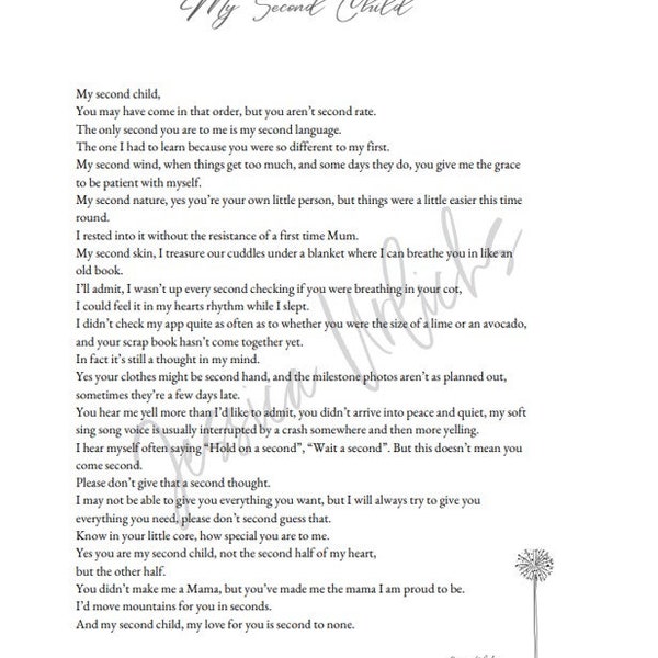 PrintablePoemsbyJess - Etsy New Zealand