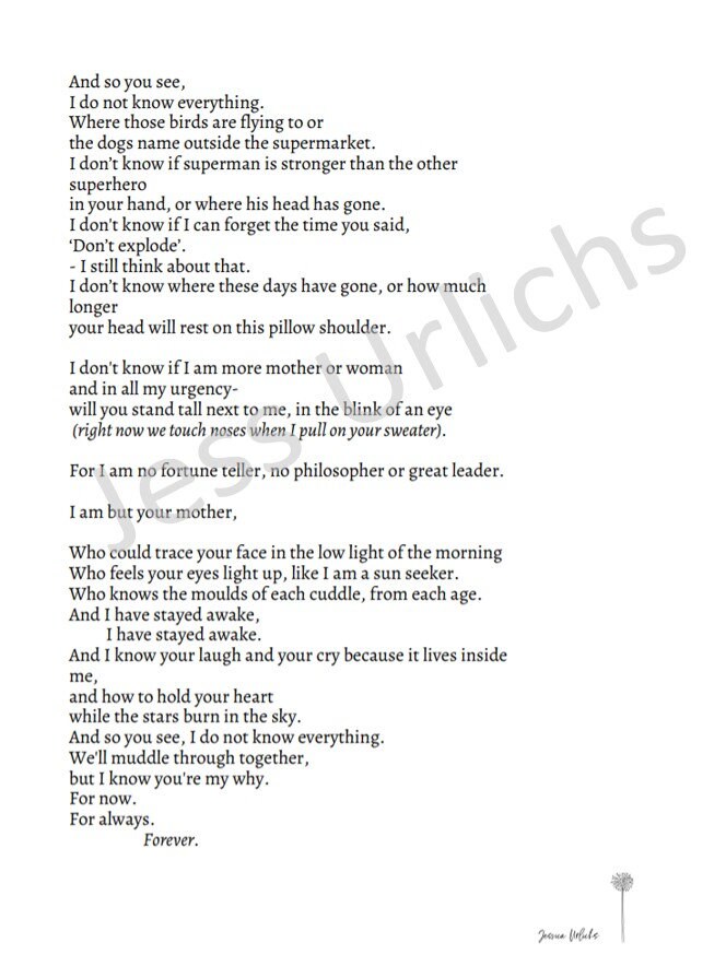 I Don't Know Everything Poem - Etsy