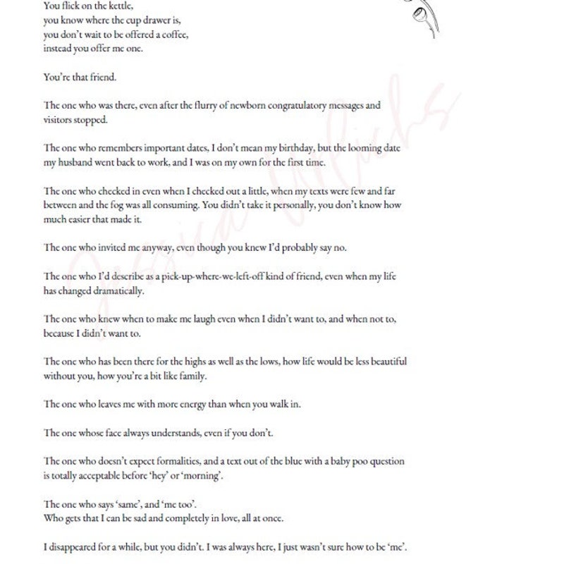 My Dearest Friend - Etsy