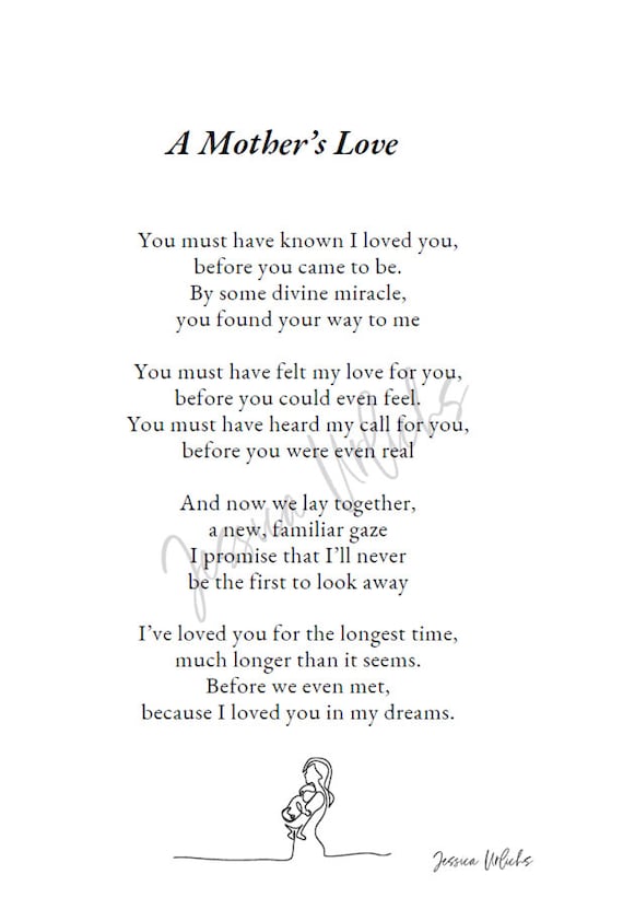 Poems About Parents Love For Child