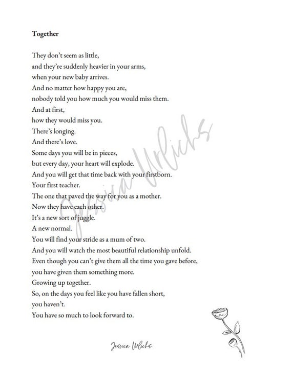 The Unseen Poem By Jessica Urlichs Mother Poems, Mom Poems,, 54% OFF