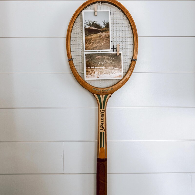 Wooden Tennis Racket - Etsy