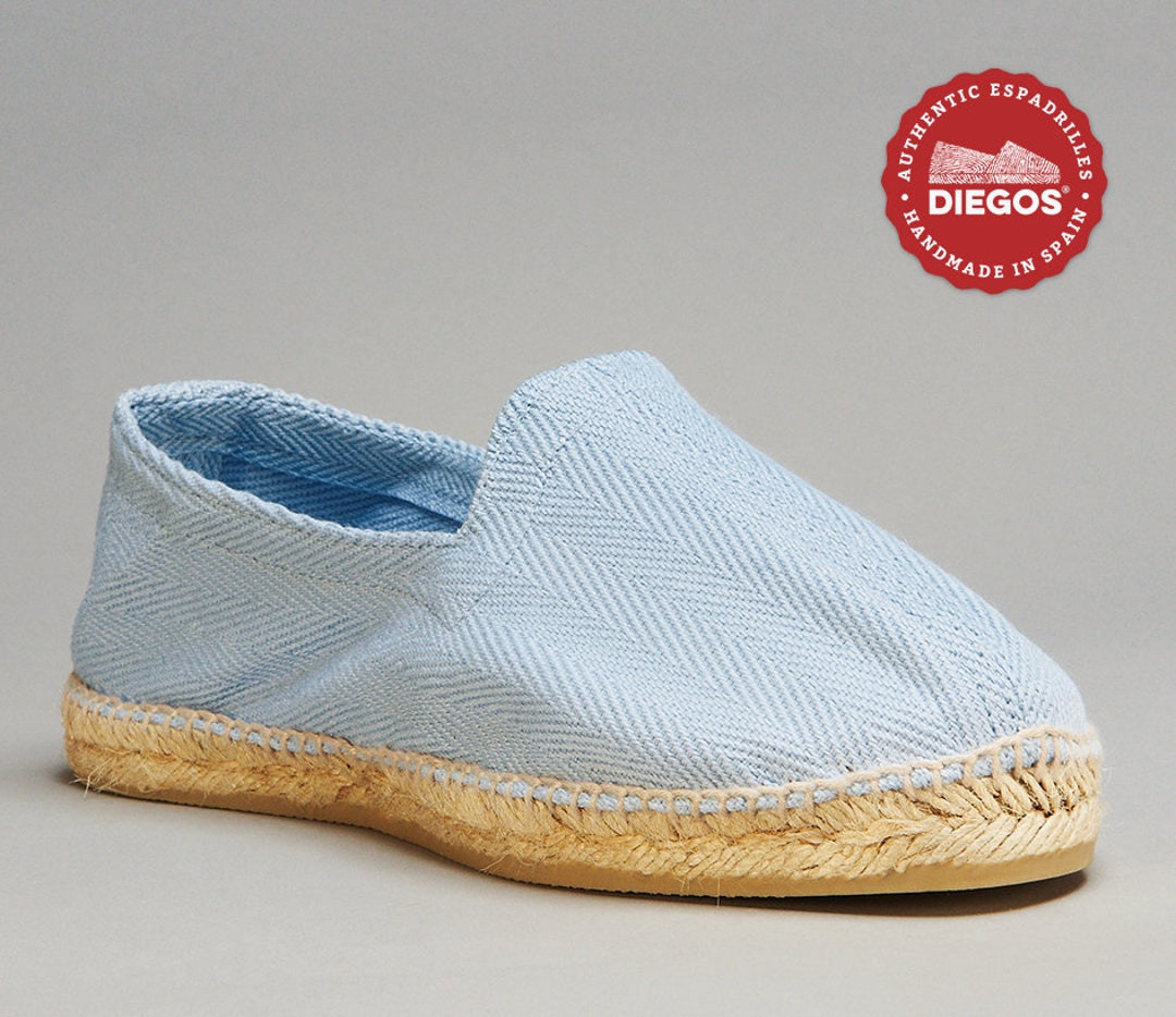 Men's Sky-spiked Espadrilles Hand-stitched in Rioja Spain Authentic ...