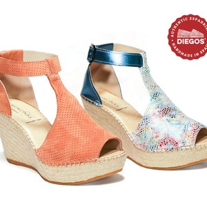 Espadrilles High Platform Rope Soles Made in Spain Make Your Own ...