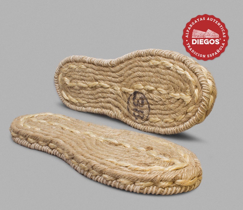 Vintage Espadrilles Soles Hand-sewn Flat Soles No Rubber - Etsy