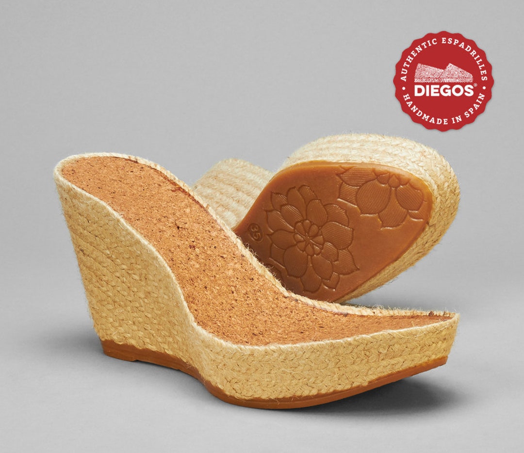 Espadrilles High Platform Rope Soles Made in Spain Make Your Own ...