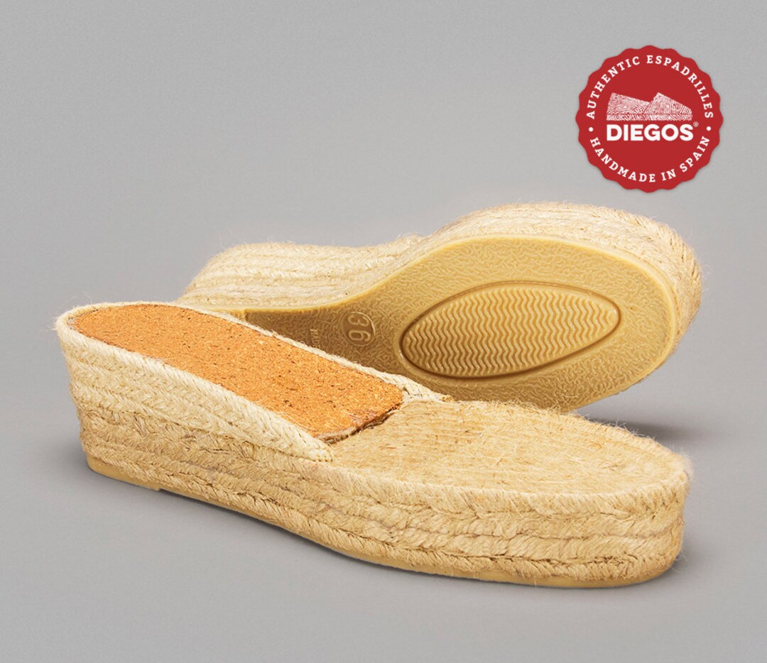 Espadrilles Medium Wedge Platform Soles Made in Spain Make Your Own ...
