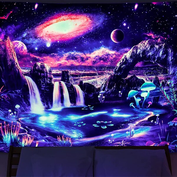 Psychedelic Tapestry - Etsy