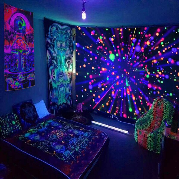 Wall Tapestry Trippy - Etsy