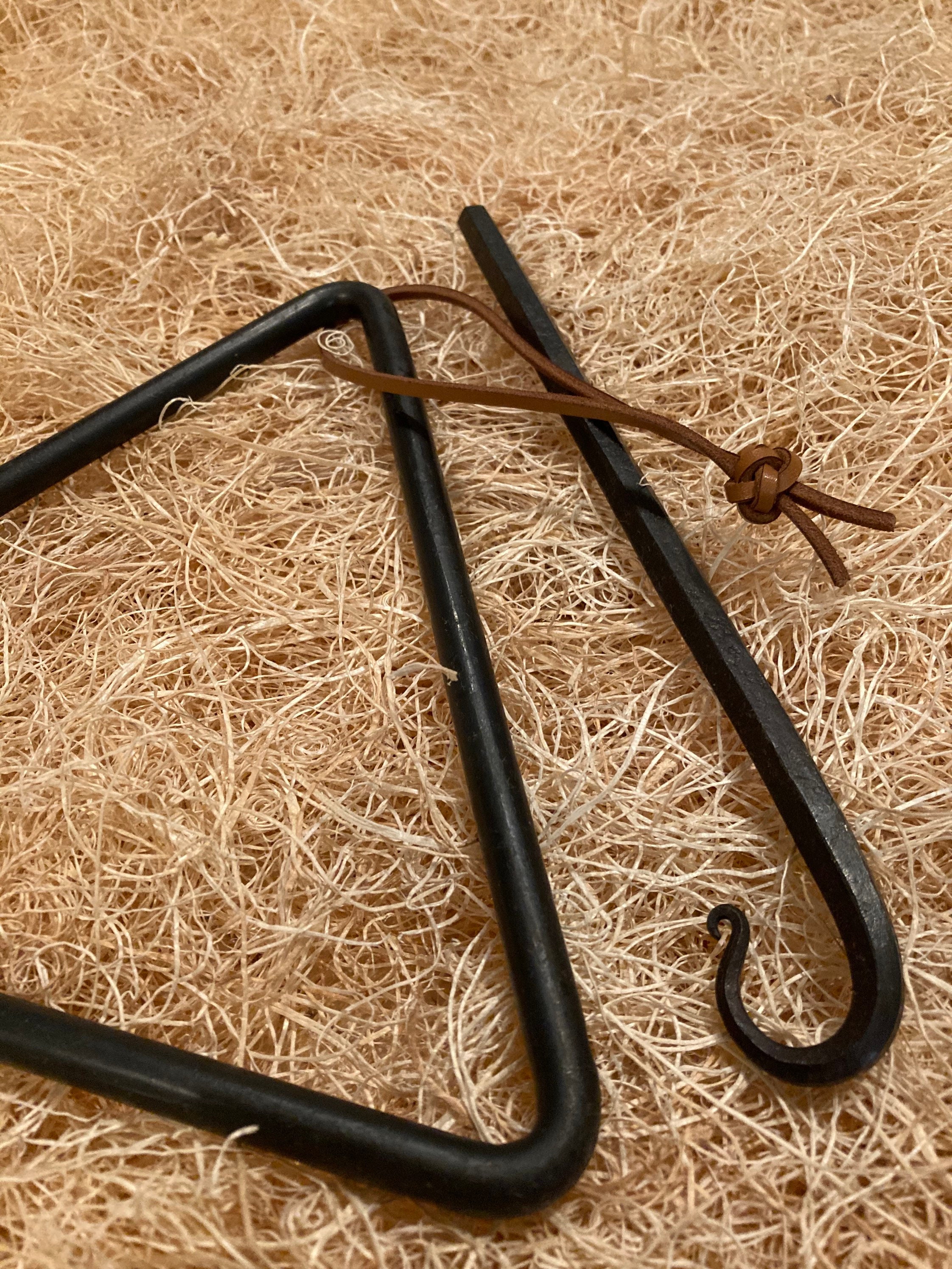 8 Hand Forged Dinner Bell - Etsy