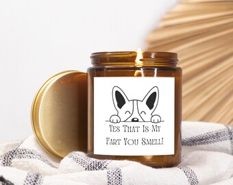Corgi Fart Candle - Etsy