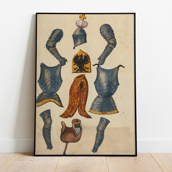 German Medieval Armour - Etsy