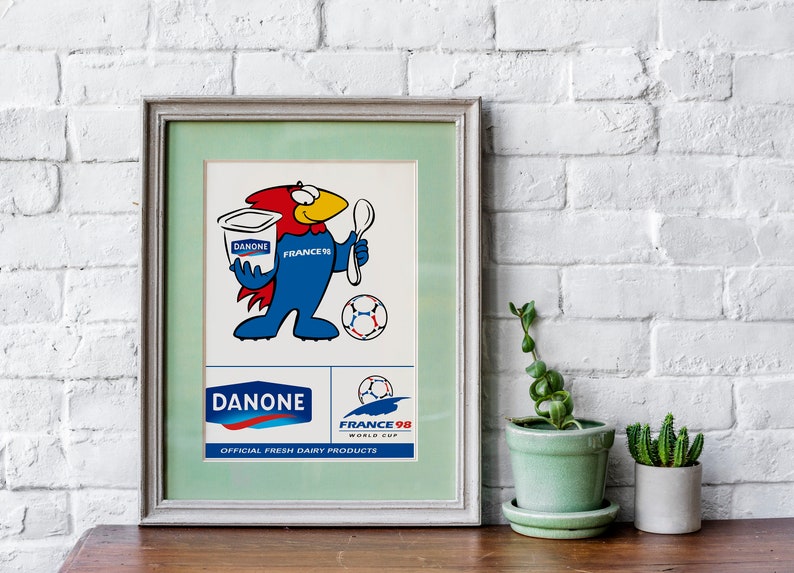 Danone Vintage, / France World Cup 1998 / 98 / Kitchen / FOOTIX ...