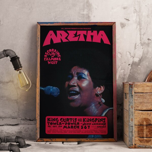Aretha Franklin Art - Etsy