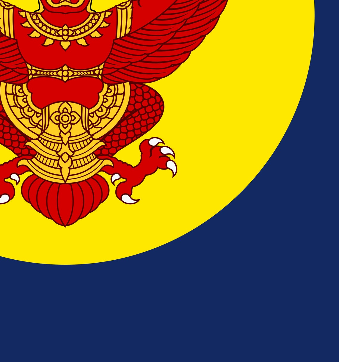 Thailand Poster/ Thai Ancient Royal/ Thailand History Emblem - Etsy