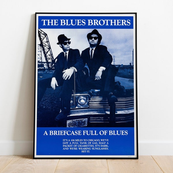 Blues Brothers Poster - Etsy