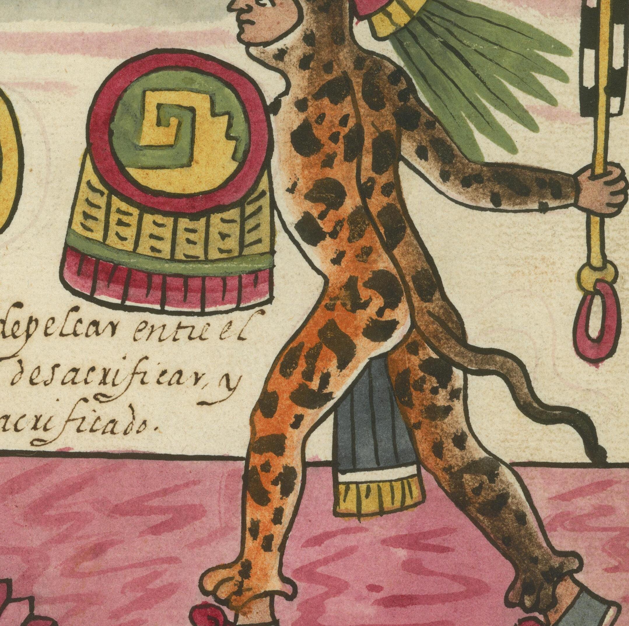 Mexico, Mexican Codex / Aztec Azteca/ Mesoamerican / Poster Photo ...