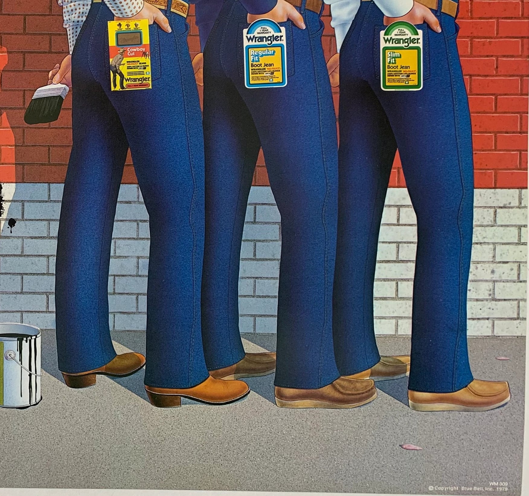 Wrangler Jeans Poster Levi Strauss Print /jeans Denim Retro - Etsy