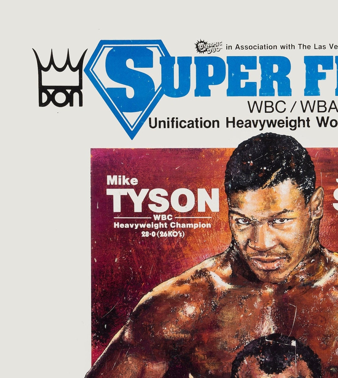 Vintage Boxing Poster/ Mike Tyson Poster / Boxing Print / - Etsy