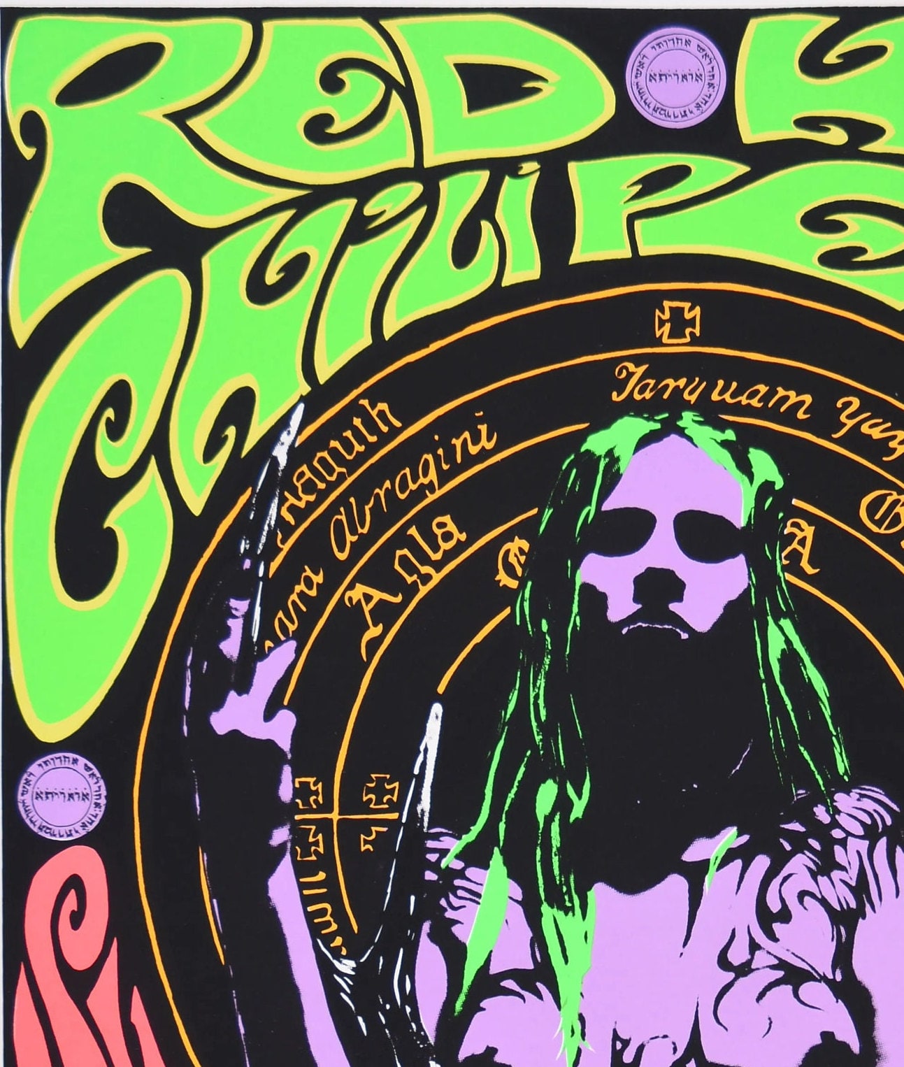 Red Hot Chili Peppers poster, RHCP poster, Red Hot Chili Peppers sock ...