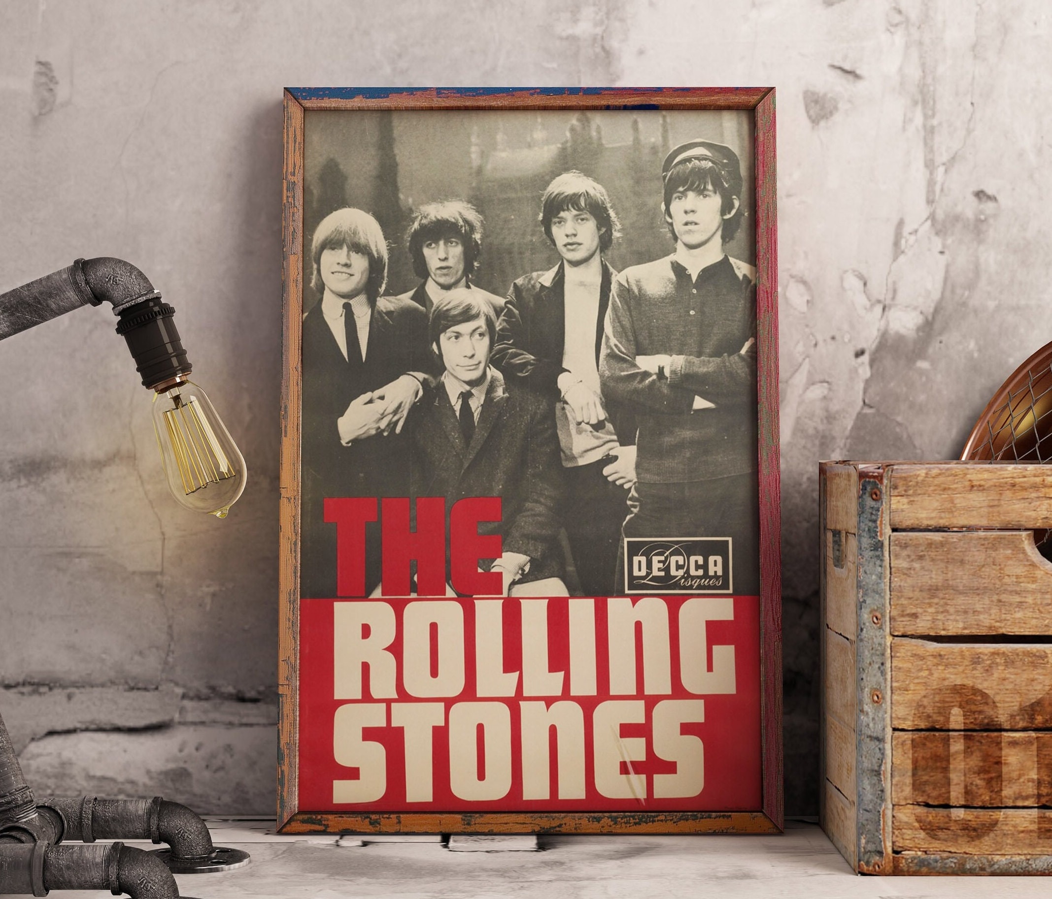 Rolling Stones Vintage Concert Posters