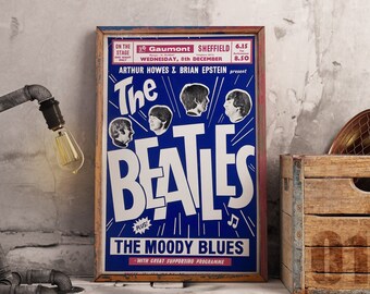 The Beatles Rooftop Concert 24x36 Inch Rolled Wall Poster - Etsy