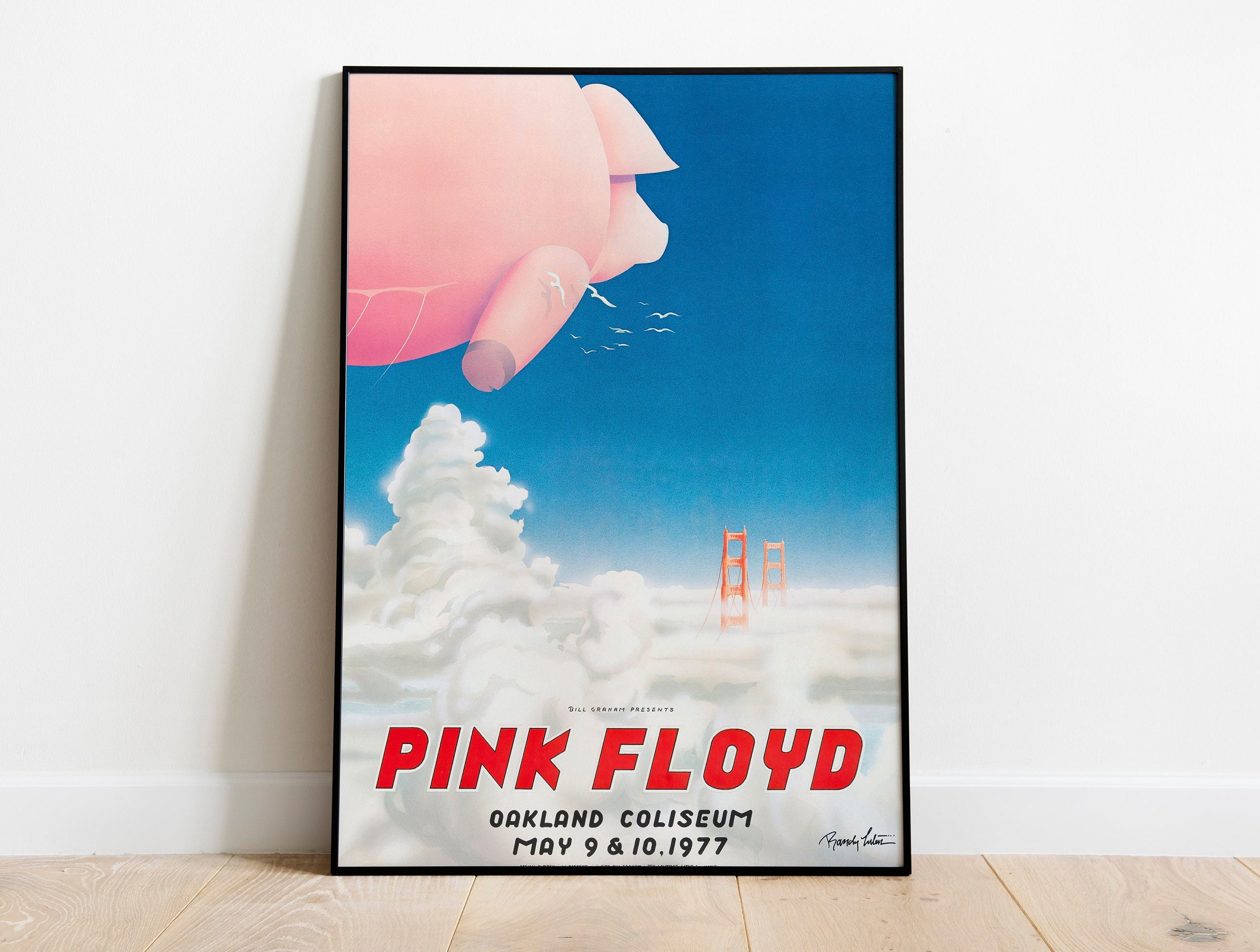 Pink Floyd Vintage Poster, Pink Floyd Poster, Pink Floyd Concert Poster ...