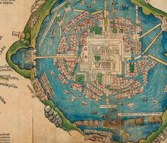 Tenochtitlan Map