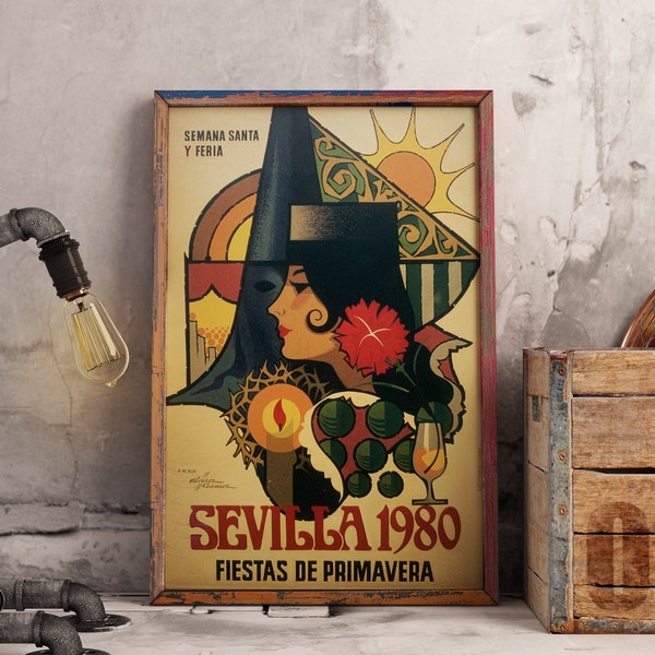 Spanish Poster - Etsy