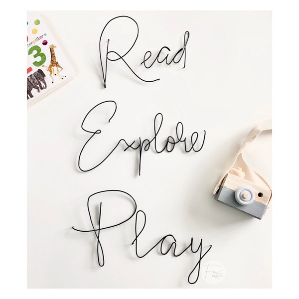 Wire Words - Etsy UK