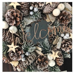 Wreath Words - Etsy