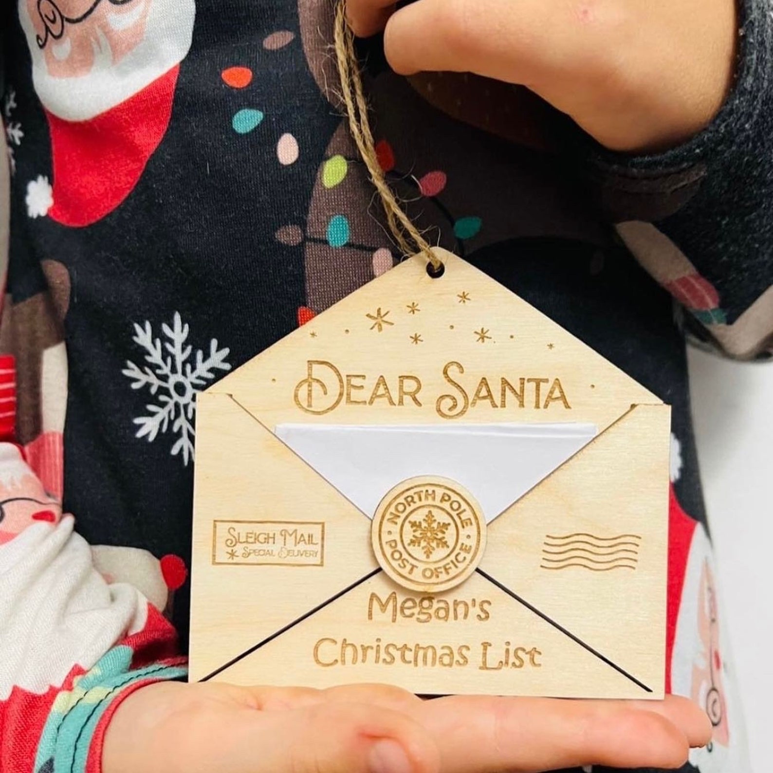 Letter to Santa Envelope - Etsy