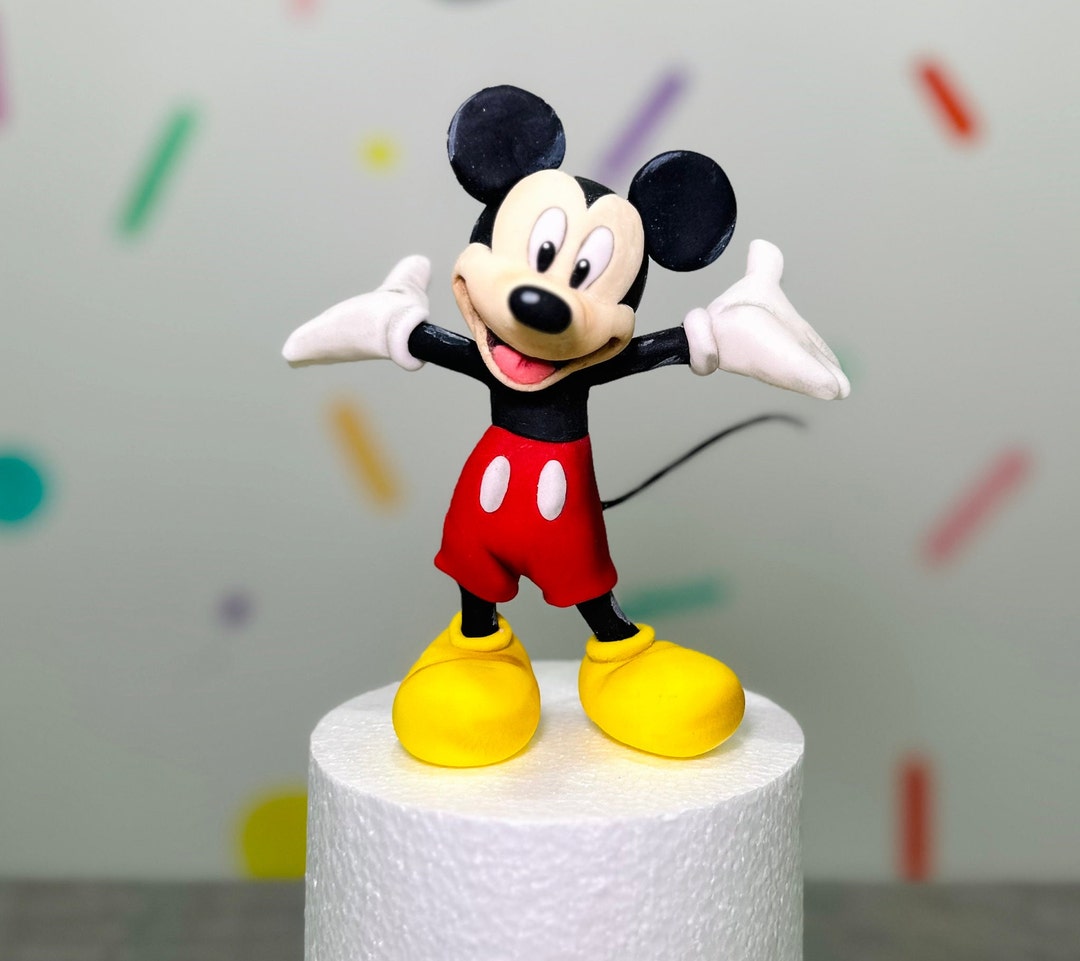 3D Mickey Mouse Cake Topper - Etsy