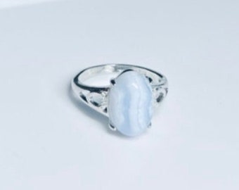 Blue Lace Agate | Etsy