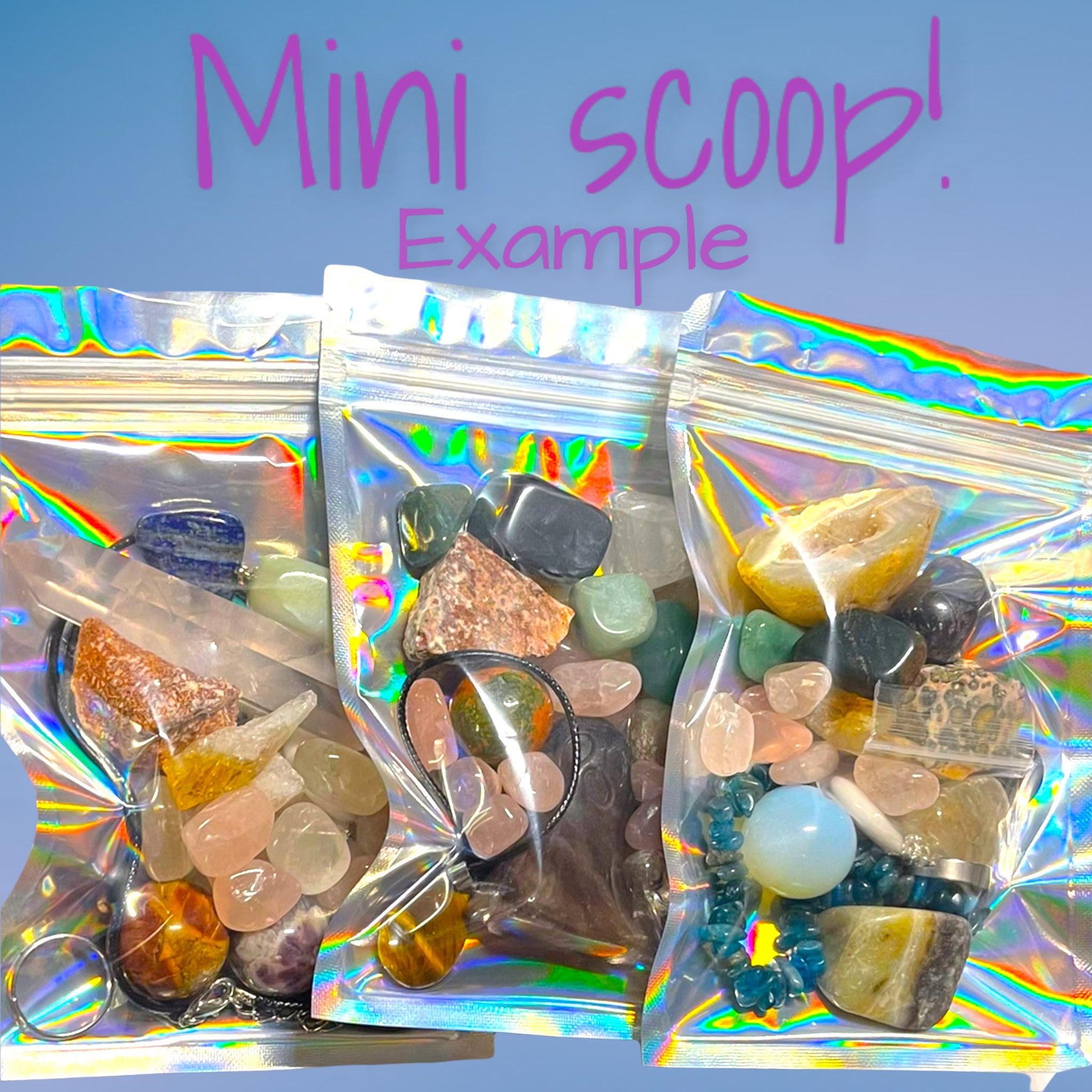 Crystal Confetti, Lucky Crystal Scoop, Assorted Crystals, Assorted ...