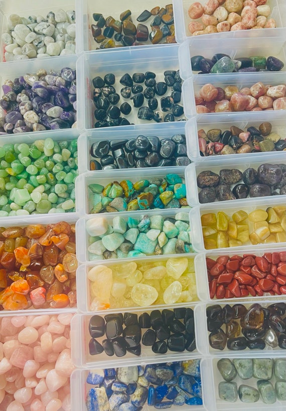 Tumbled Crystals Tumbled Gemstone Choose Your Crystals - Etsy