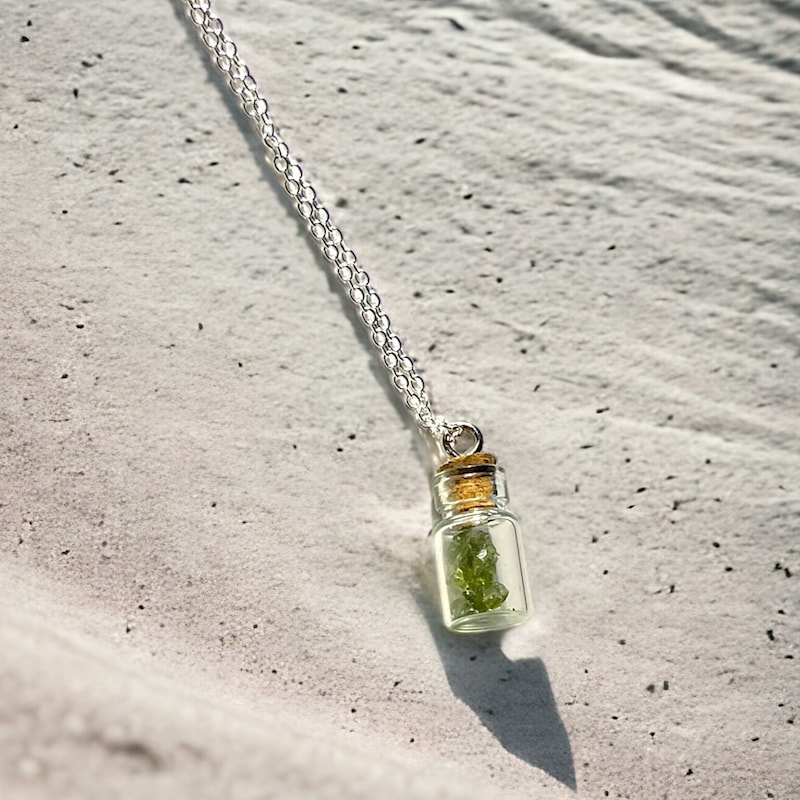 Moldavite Necklace - Etsy
