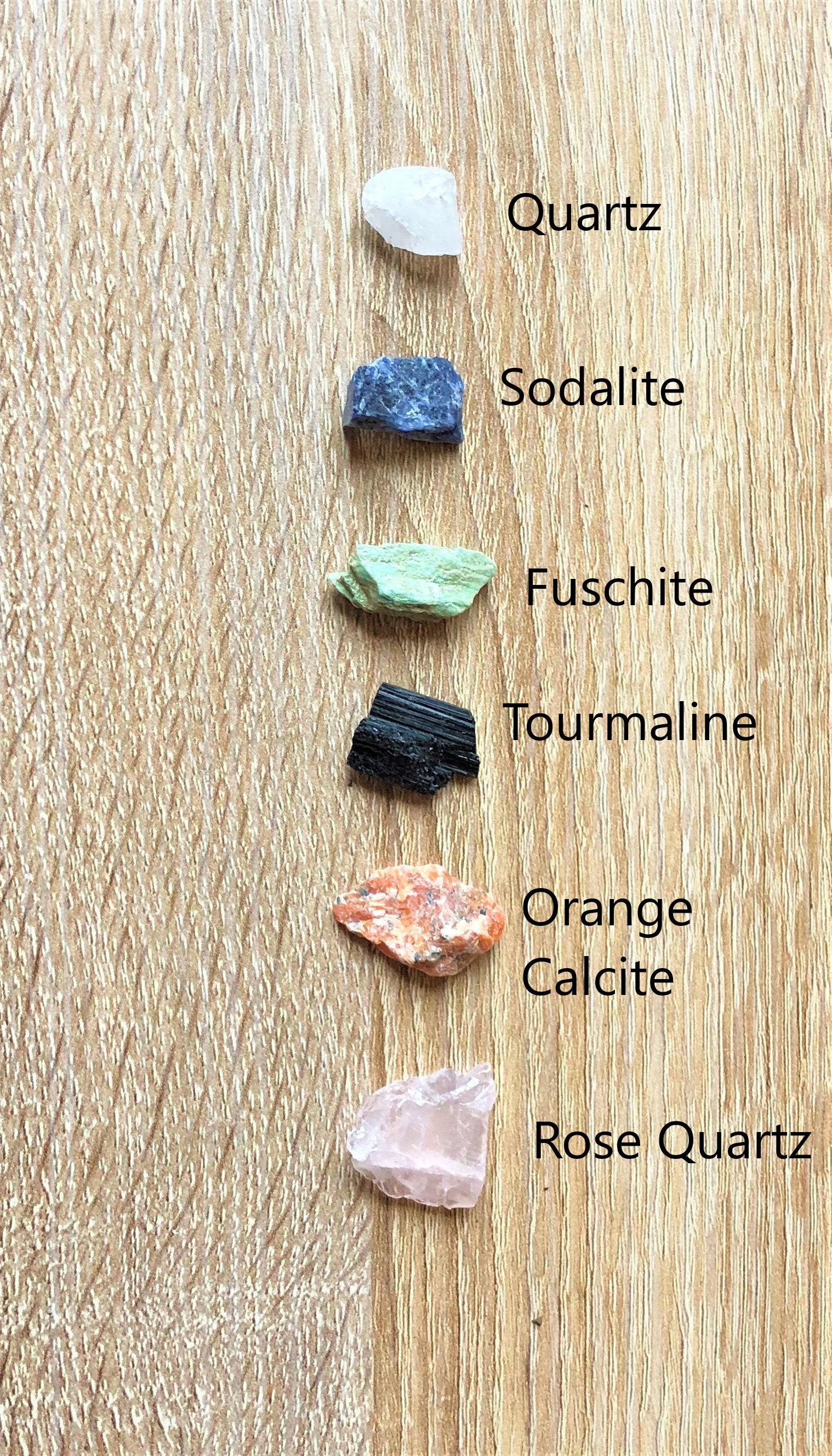 TINY Raw Crystal Set Powerful Crystal Set Genuine Crystals - Etsy